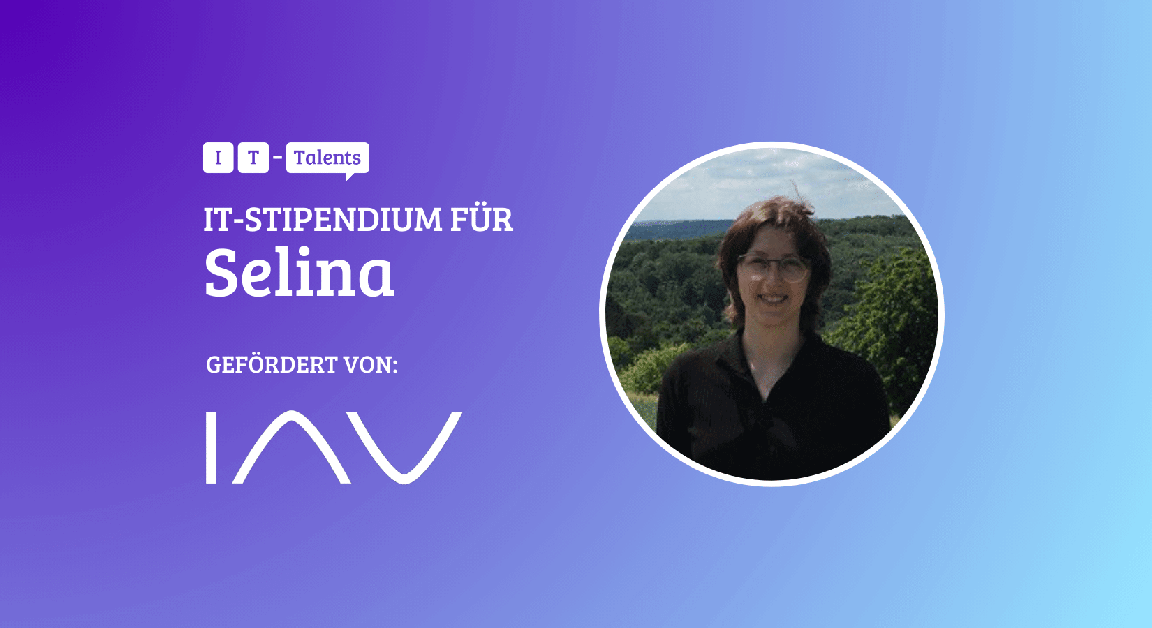 IAV vergibt IT-Stipendium an Selina - IT-Talents.de